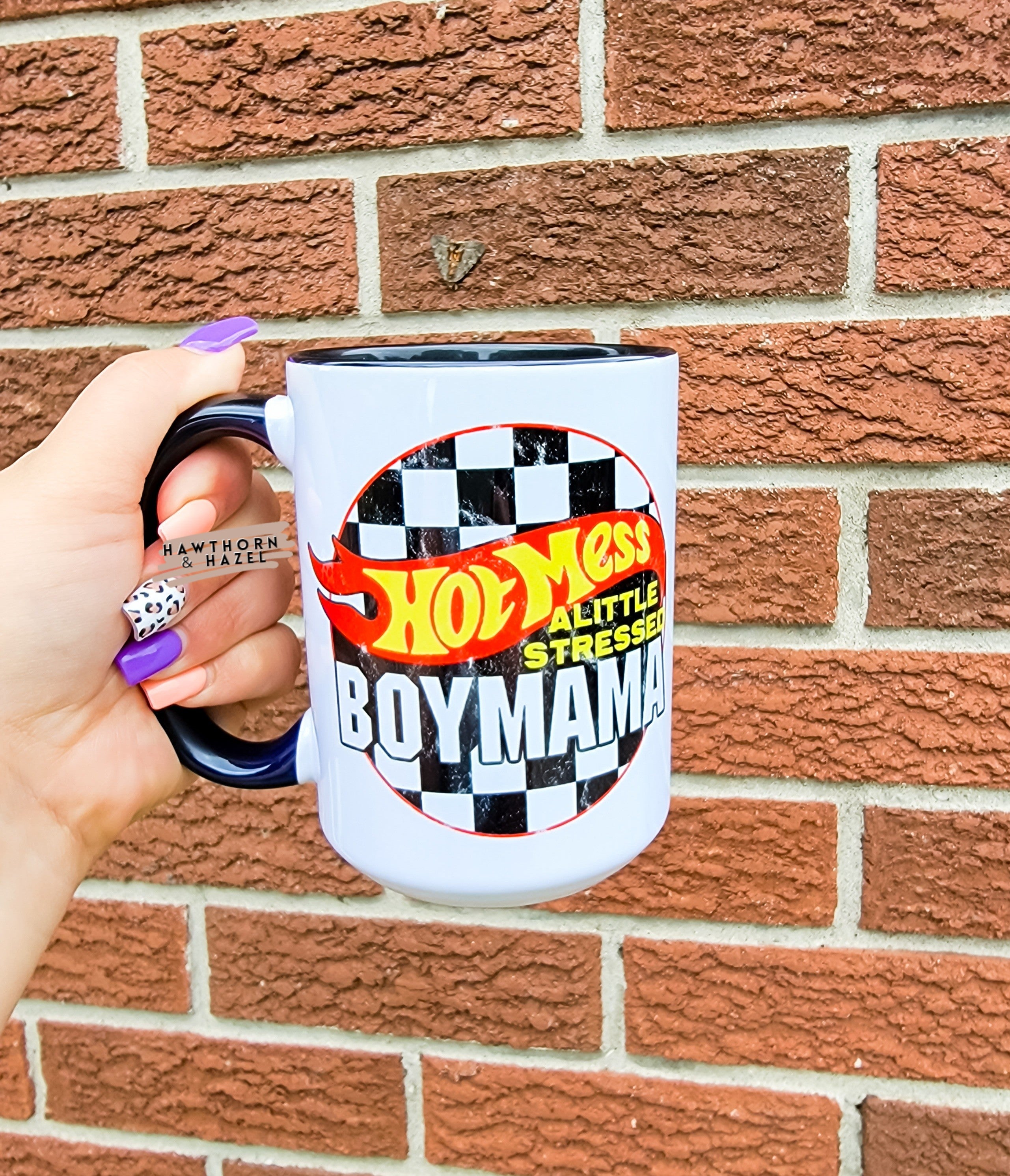 Hot Mess Boy Mama – Hawthorn & Hazel